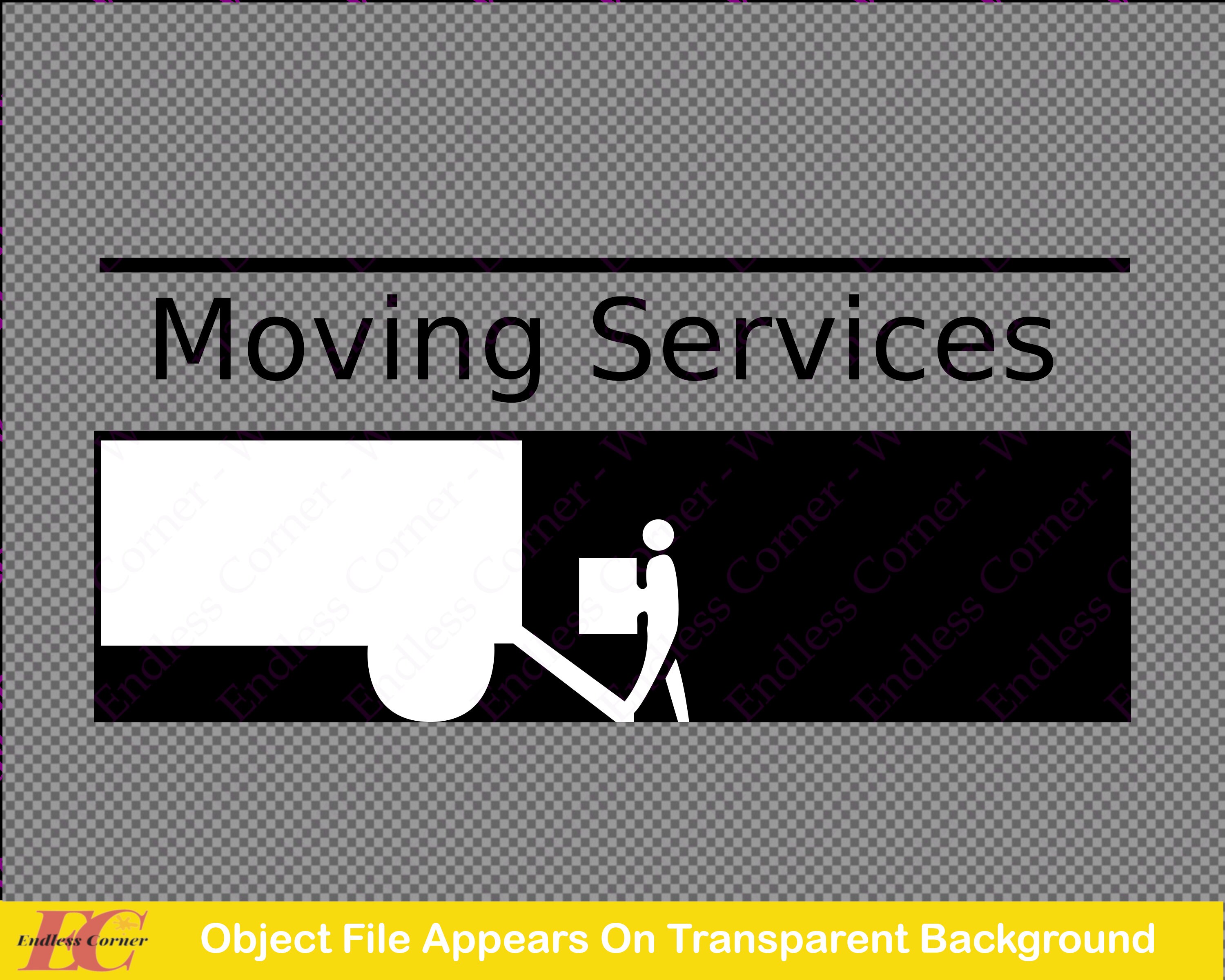 Moving Services Cut Files, Vector Files, SVG, PNG, EPS, Dxf, Pdf ...