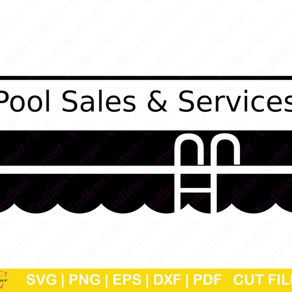 Pool Svg - Etsy