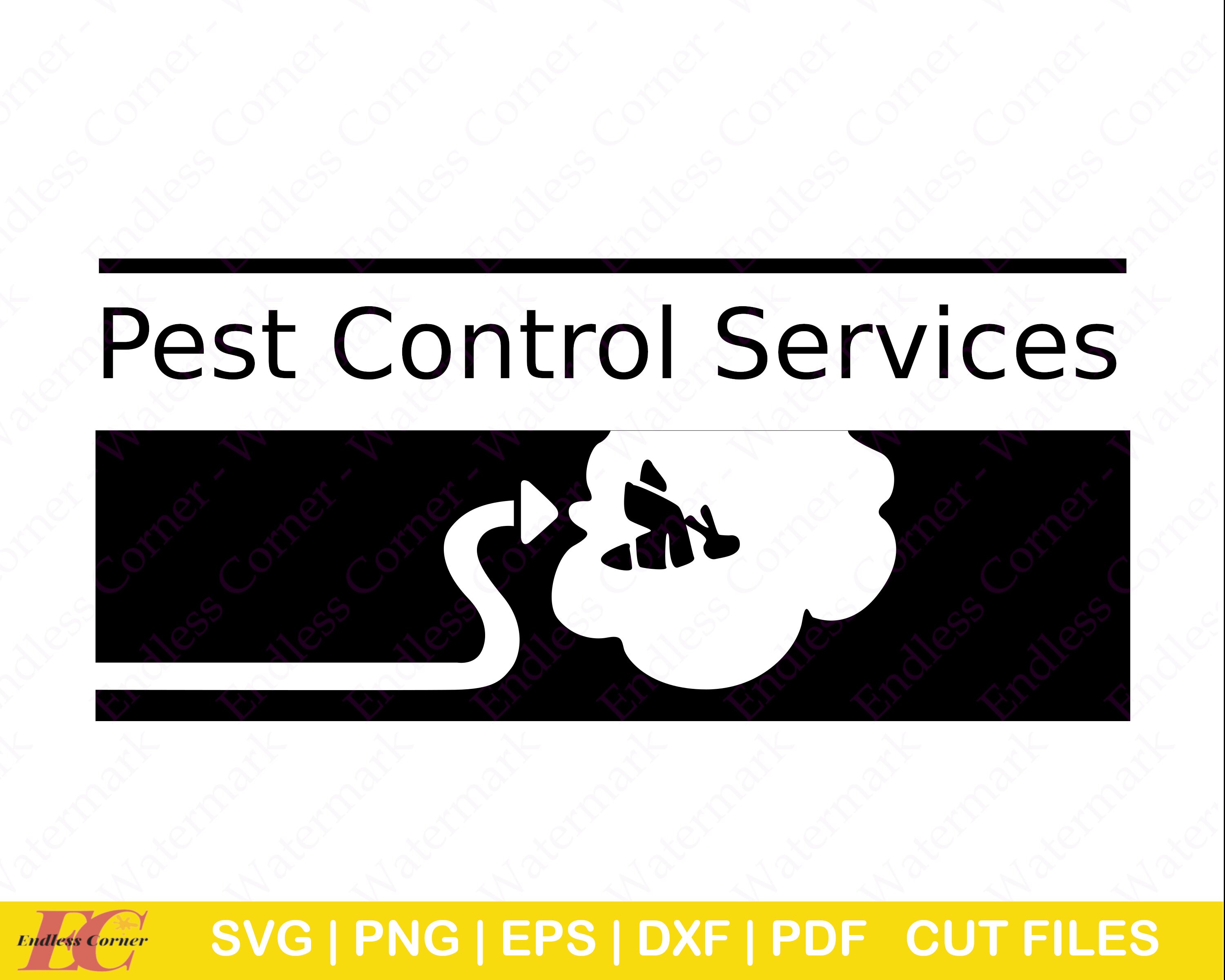 Pest Control Svg Png Exterminator Svg Pest Control Files for Cricut Dxf ...