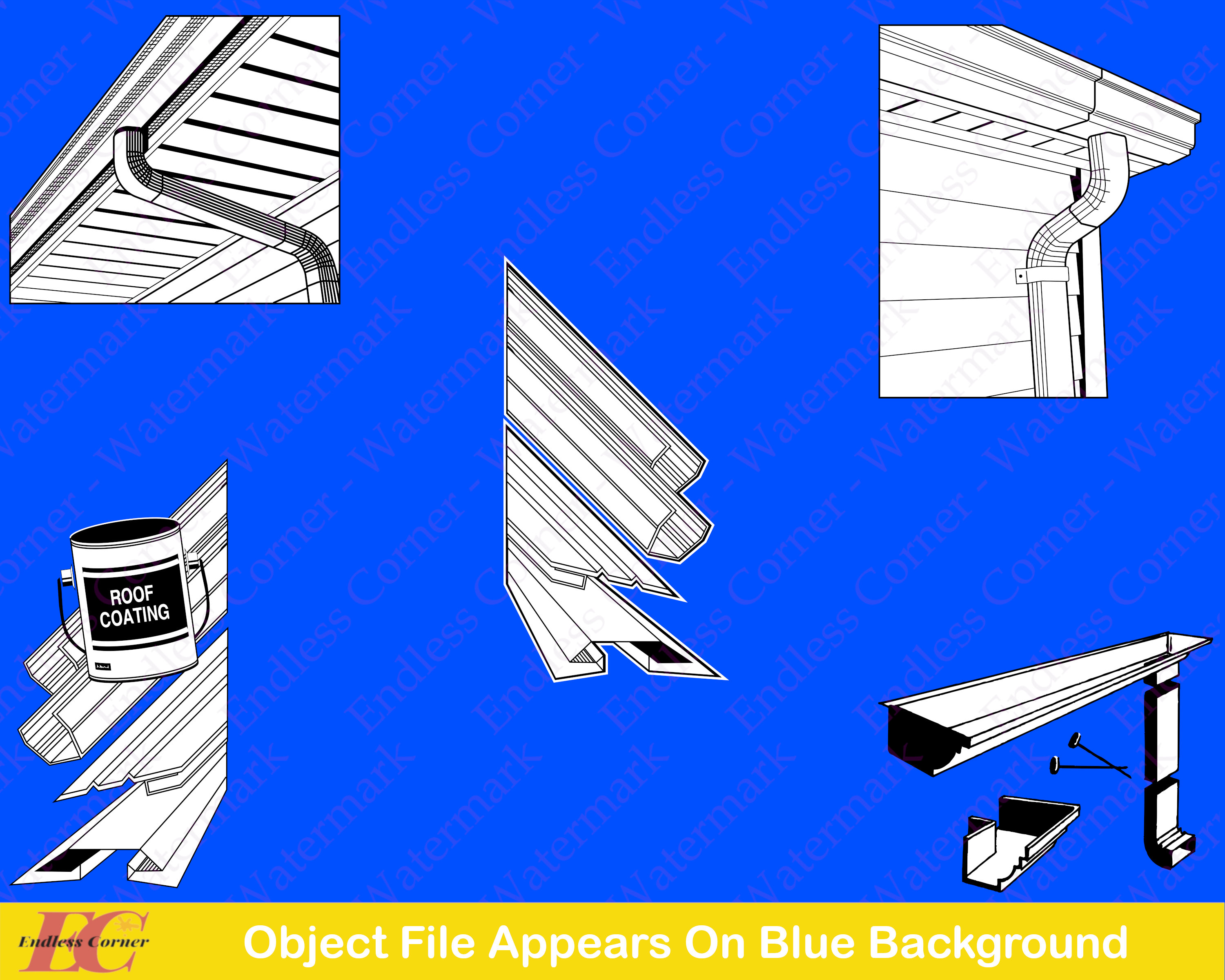 Mouse In A House Clipart Gutters