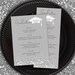 Silver Glitter Graduation Dinner Menu, Printable Dinner Menu, Instant ...