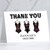 50's Sock Hop Thank You Card, Printable Card, Instant Download, Corjl ...