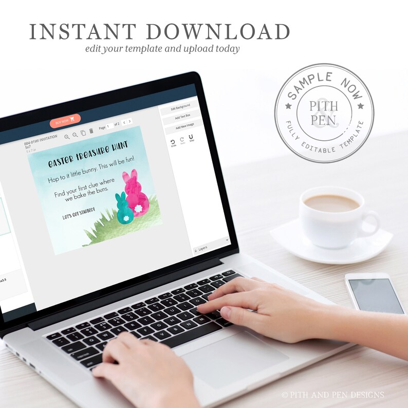 Editable Easter Treasure Hunt Cards Bunny Peeps Scavenger - Etsy