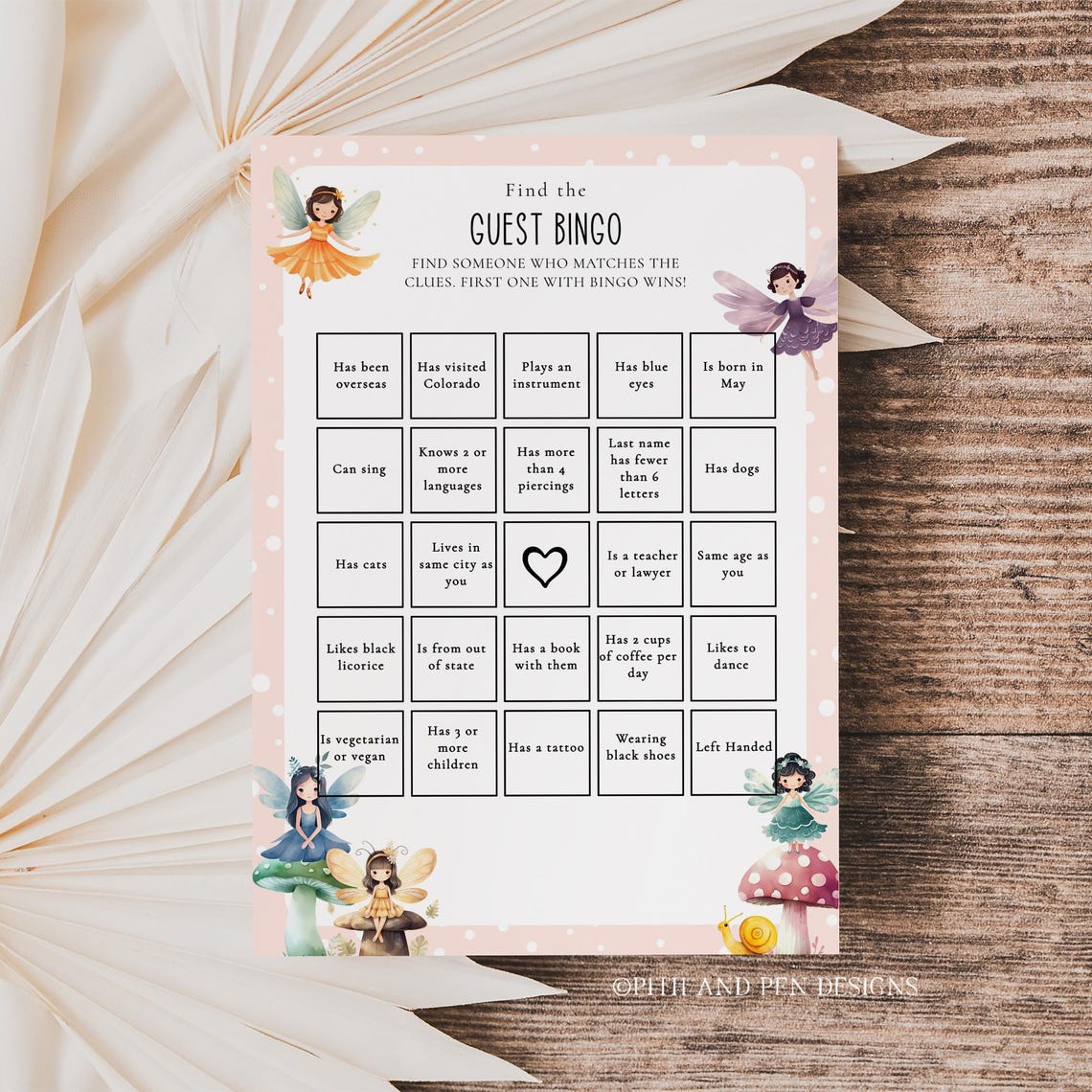 Fairy Baby Shower Games, Girl Sprinkle, Instant Download #082-20G - Etsy