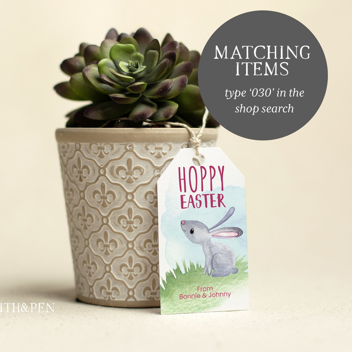 Easter Food Tent Cards: Printable Food Labels, Brunch, Instant Download ...