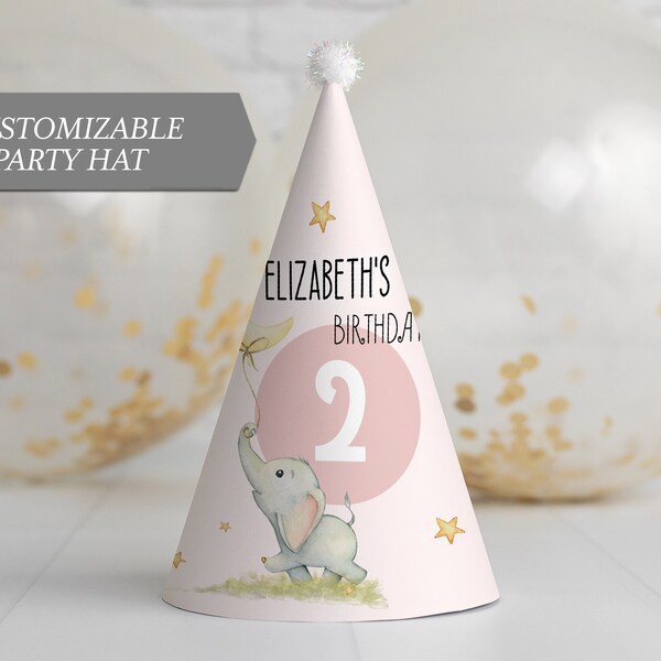 Elephant Party Hat - Etsy