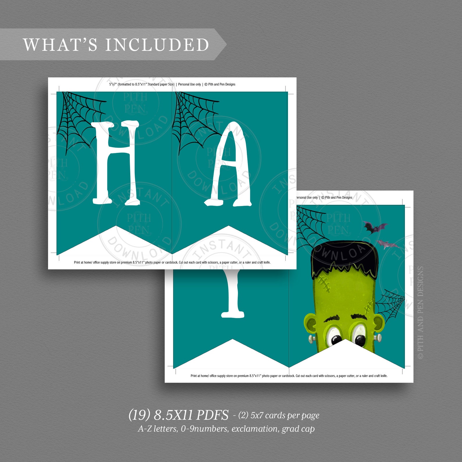 Happy Birthday Banner Monster Birthday Party Banner Instant - Etsy