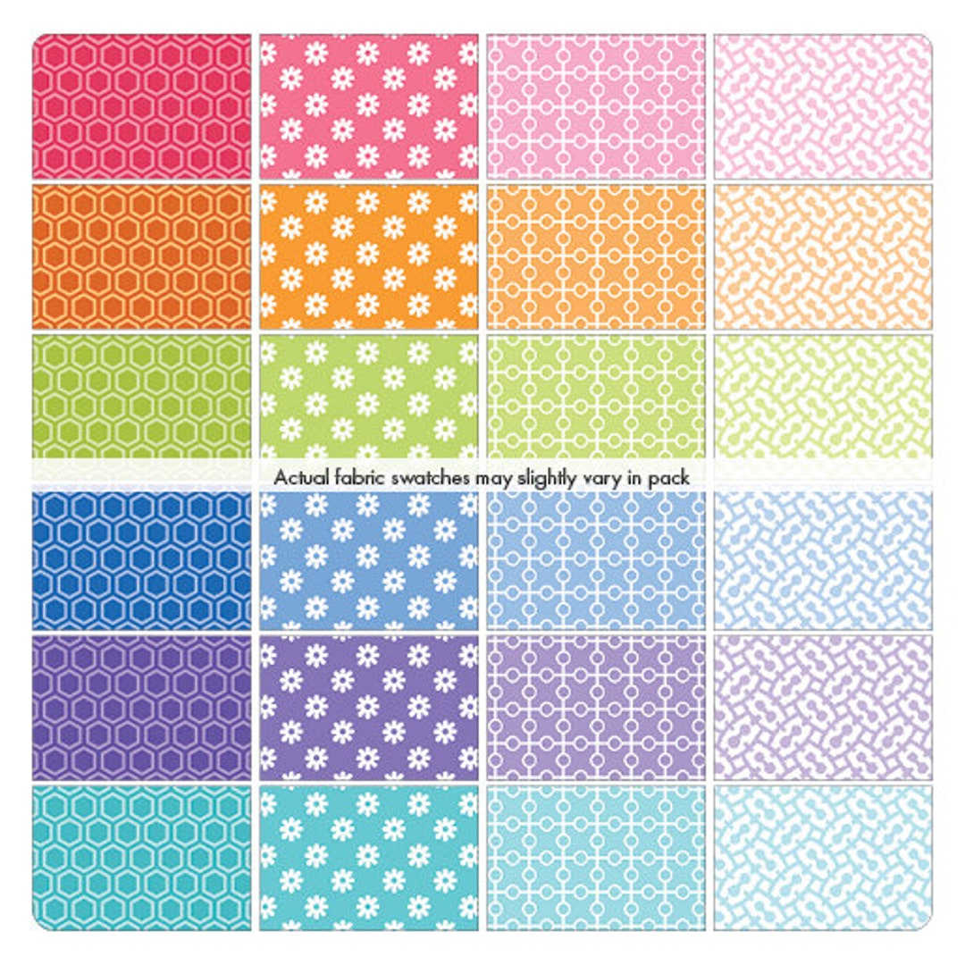 Color up Charm Pack by Benartex - Etsy