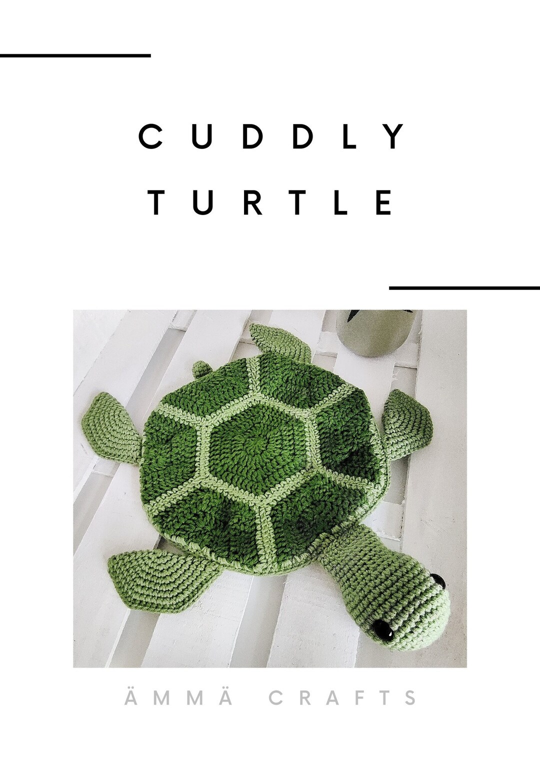 Crochet Turtle Pattern: Amigurumi Snuggly Friend (digital Download) - Etsy