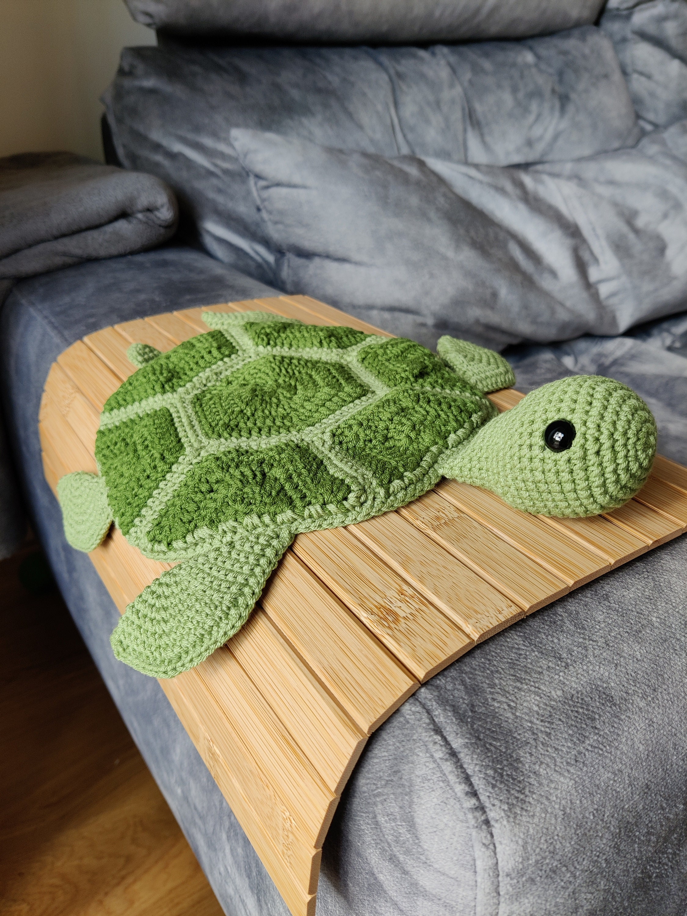 Cuddly Crochet Turtle Digital Pattern: Step-by-step Pattern for a Cute ...