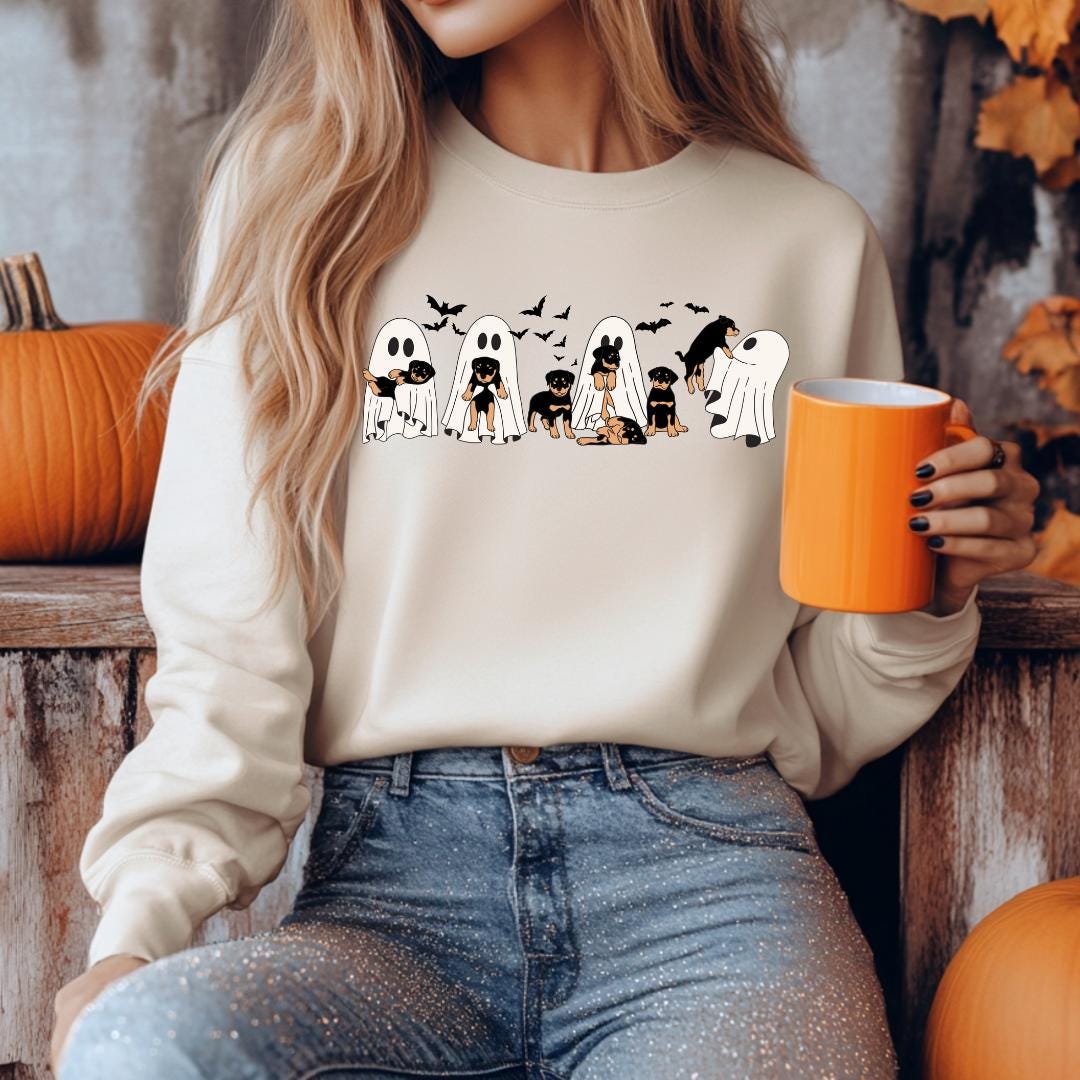 Spooky Rottweiler Halloween Sweater for Dog Lovers - Etsy