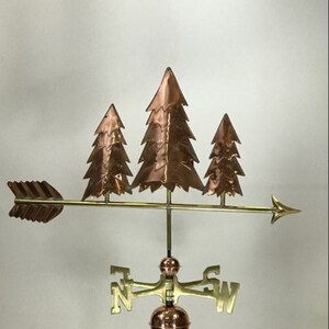 3 Pine Trees Weathervane - Etsy