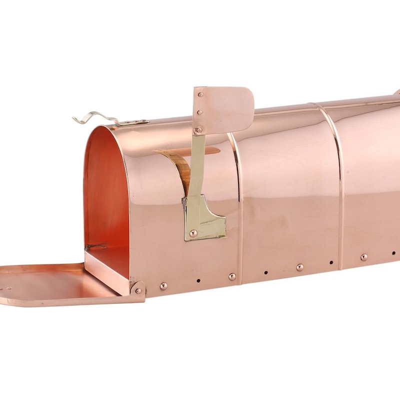 Copper Mailbox - Etsy