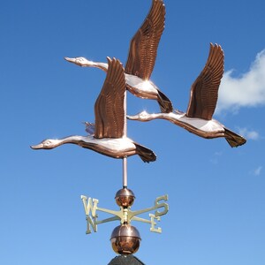 Large Deluxe Three Geese Weathervane - Etsy