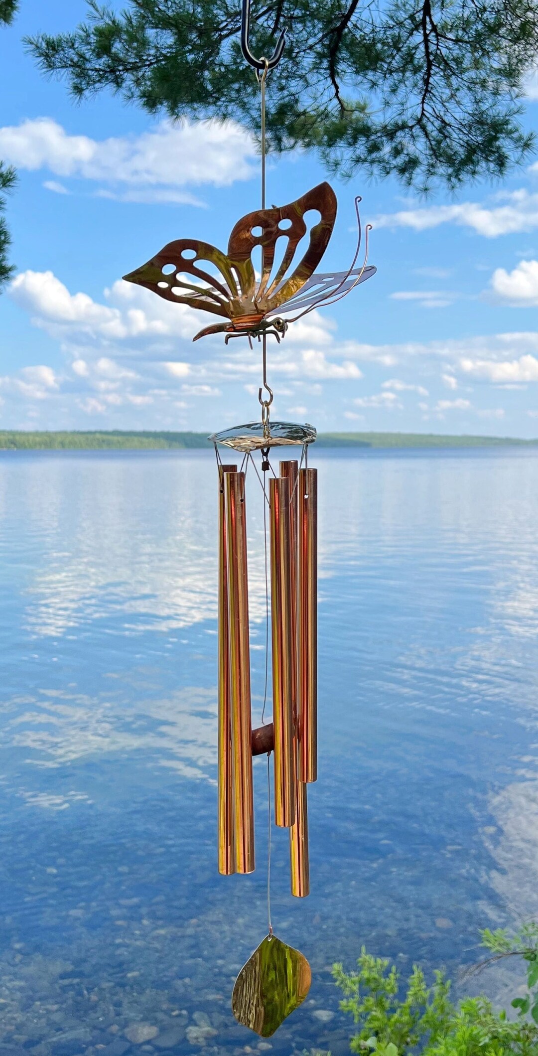 Butterfly Wind Chime - Etsy