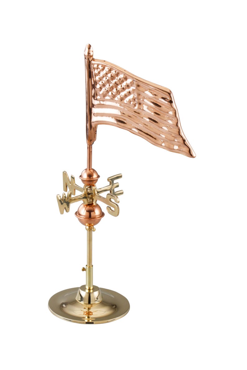 American Flag Mini Weathervane Kit - Etsy