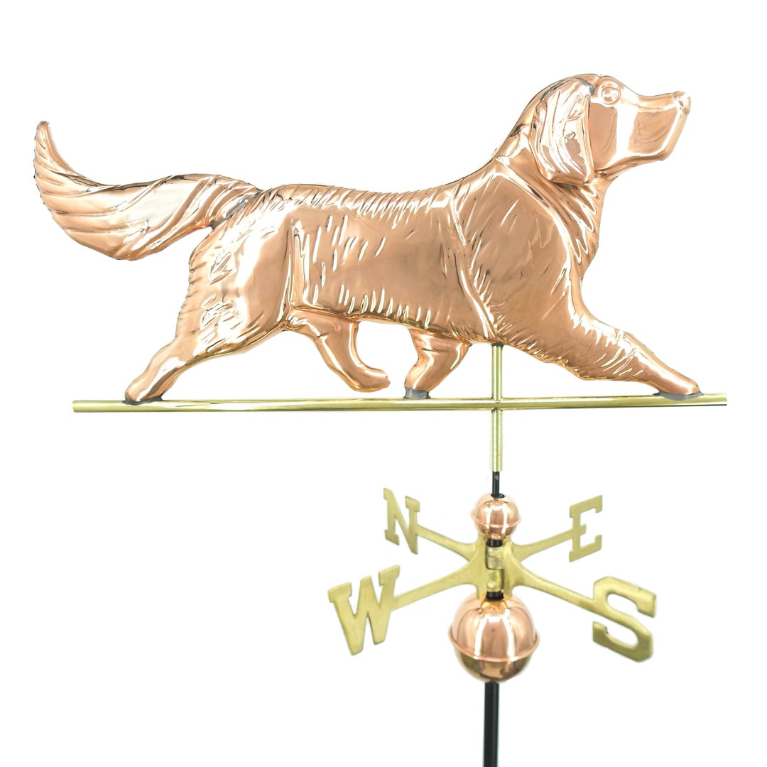 Golden Retriever Weathervane - Etsy
