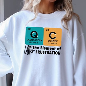 Funny Medical Laboratory Science Sweatshirt, Labtech Mom Gift, Lab ...