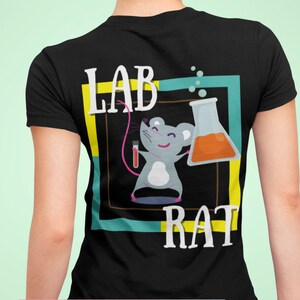 LAB RAT SHIRT, Medical Lab Science, Lab Tech Gift, Science Teacher ...