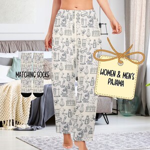 Laboratory Pajama Pants, Medical Student Graduation Gift, Match Day Pj ...