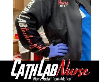 Cath Lab Rn Jacket - Etsy