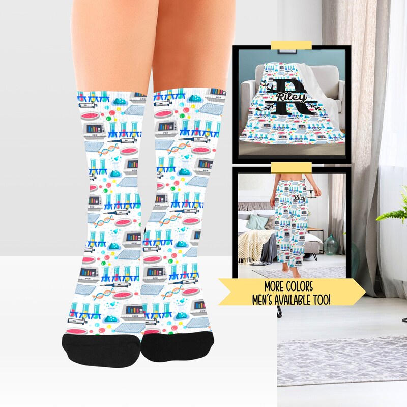 Laboratory Scientist Socks - Etsy
