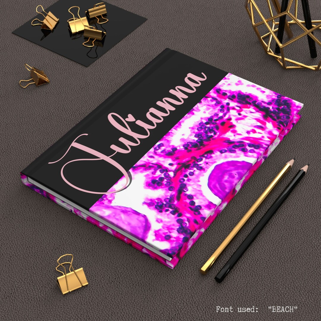 Personalized Human Tissue Histology Journal, Pathology Gift, Histotech ...