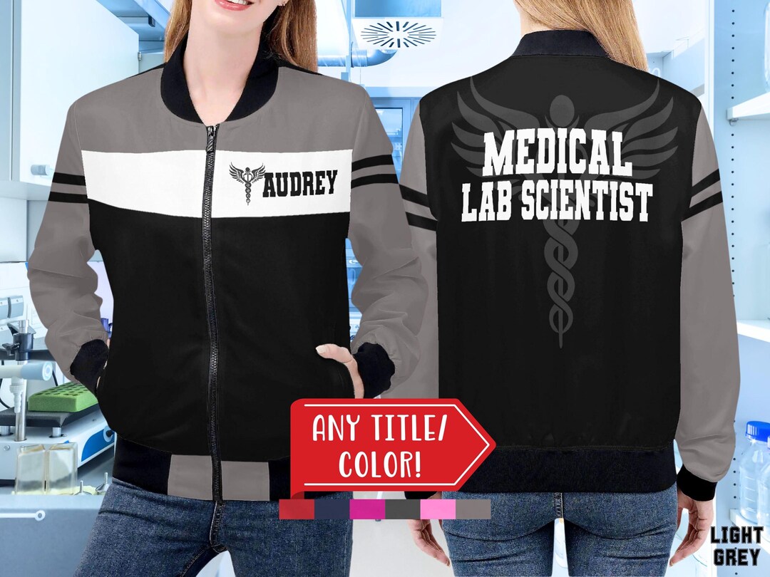 ANY Title Color Bomber Jacket, Medical Lab Science Graduation Gift, Lab ...