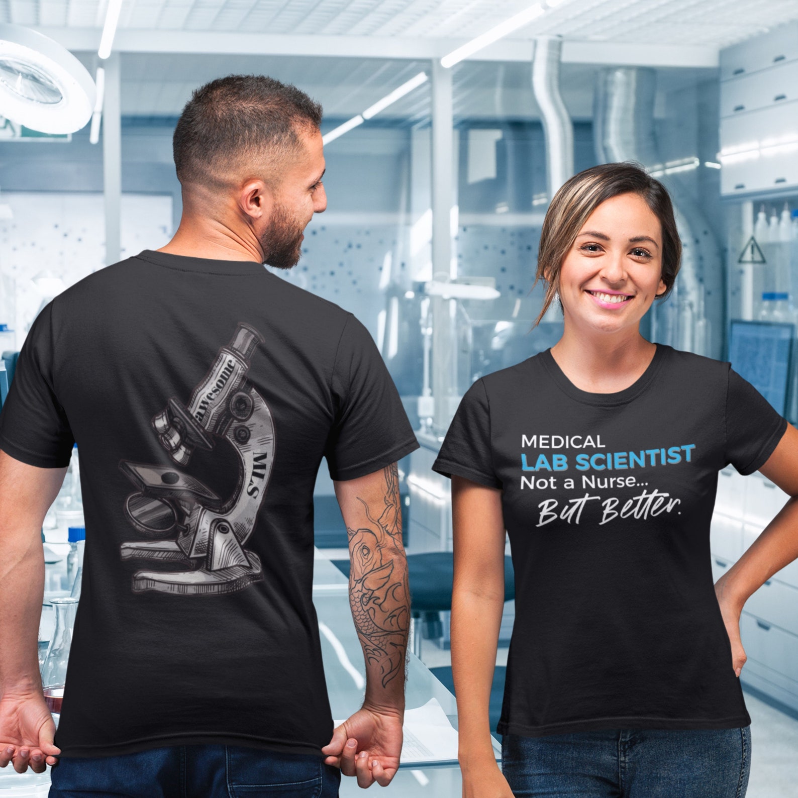 CUSTOM LAB SCIENCE Shirt Sassy Lab Tech Gift Medical Lab - Etsy