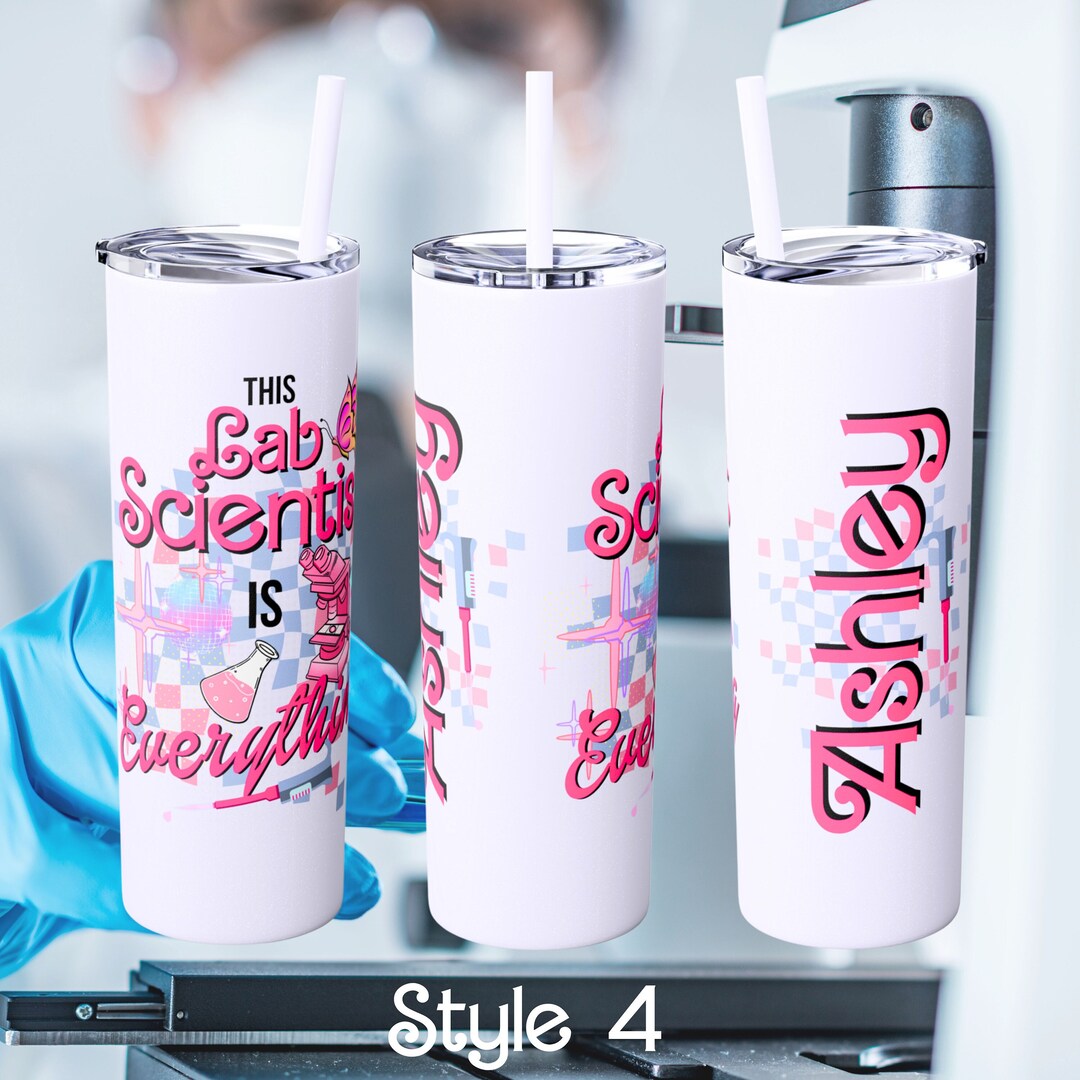 Personalized Lab Week 2024 Medical Lab Science Tumbler, Laboratory ...