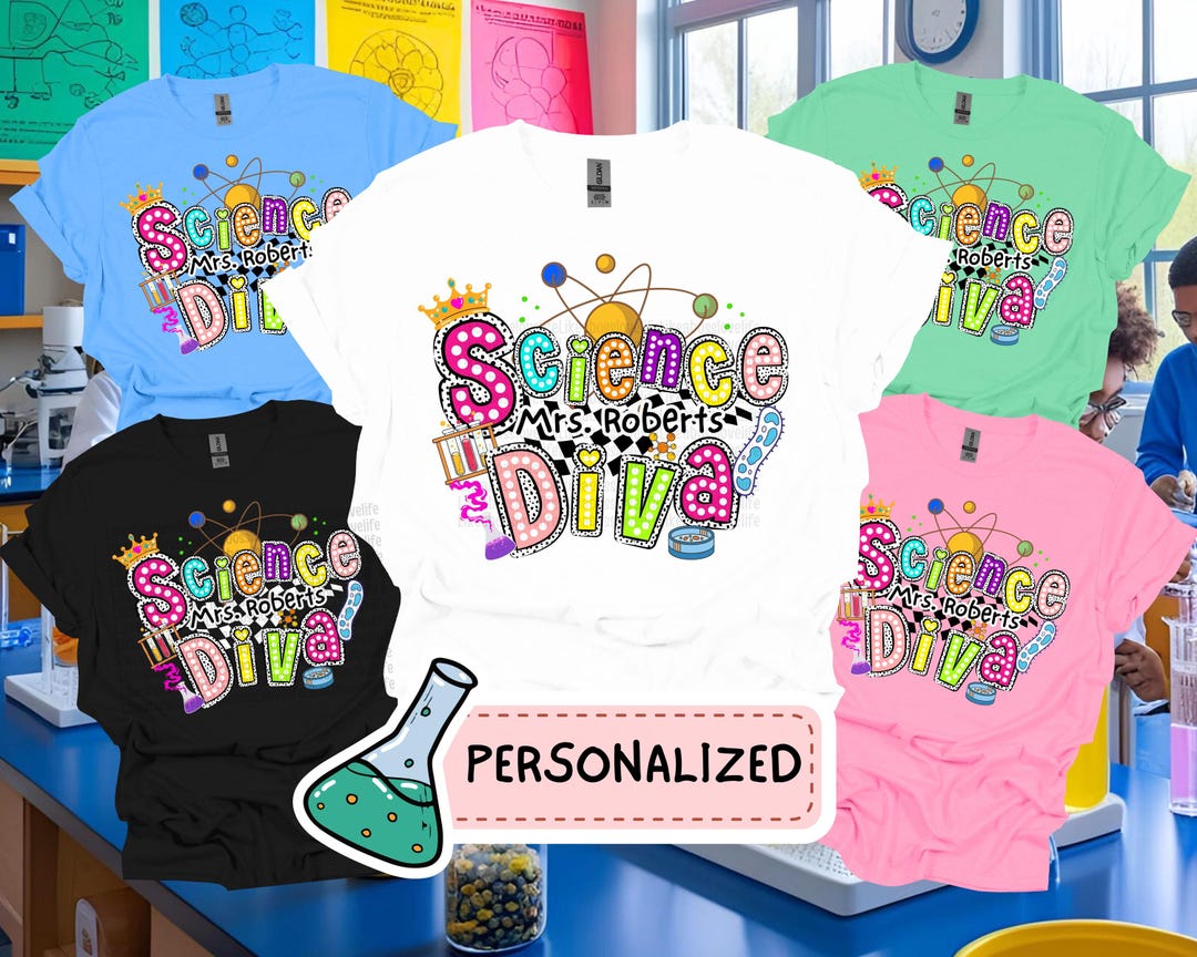 Science Teacher Team Shirts, Personalized Back to School 1st 2nd 3rd ...