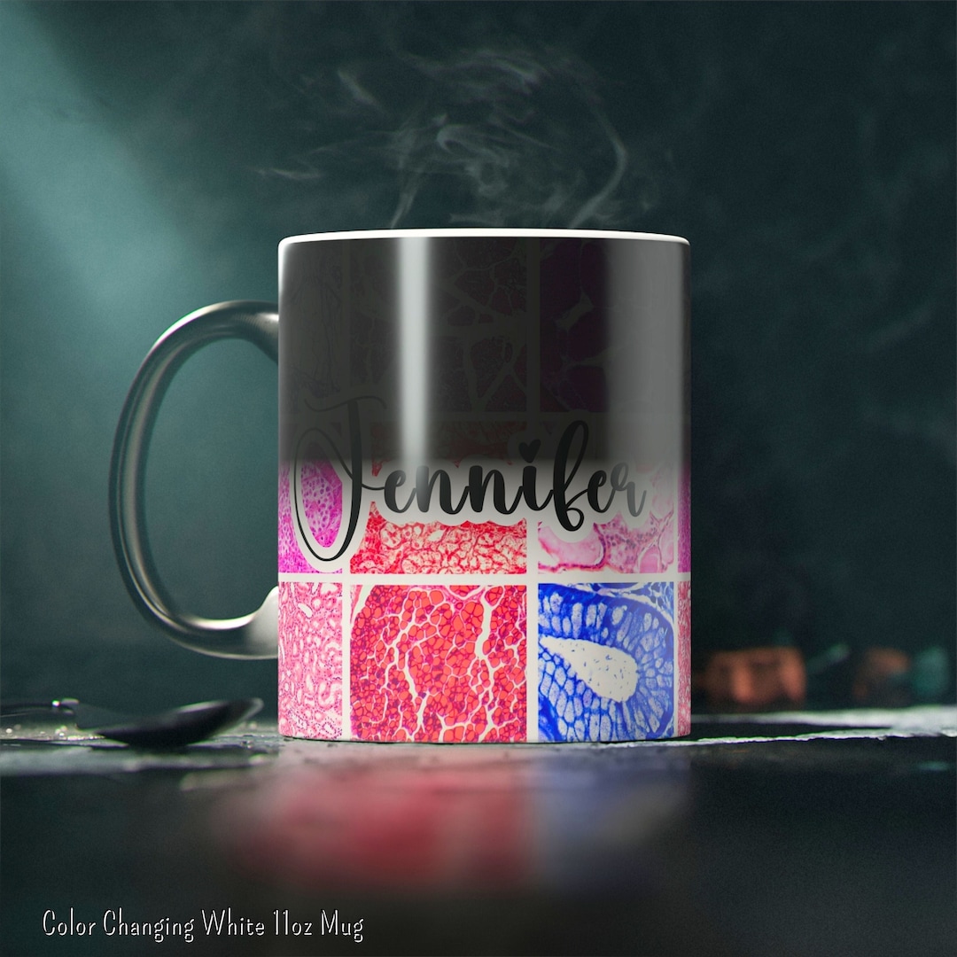 Histology Color Morphing Mug, Pathology Gift, Laboratory, Pathology ...