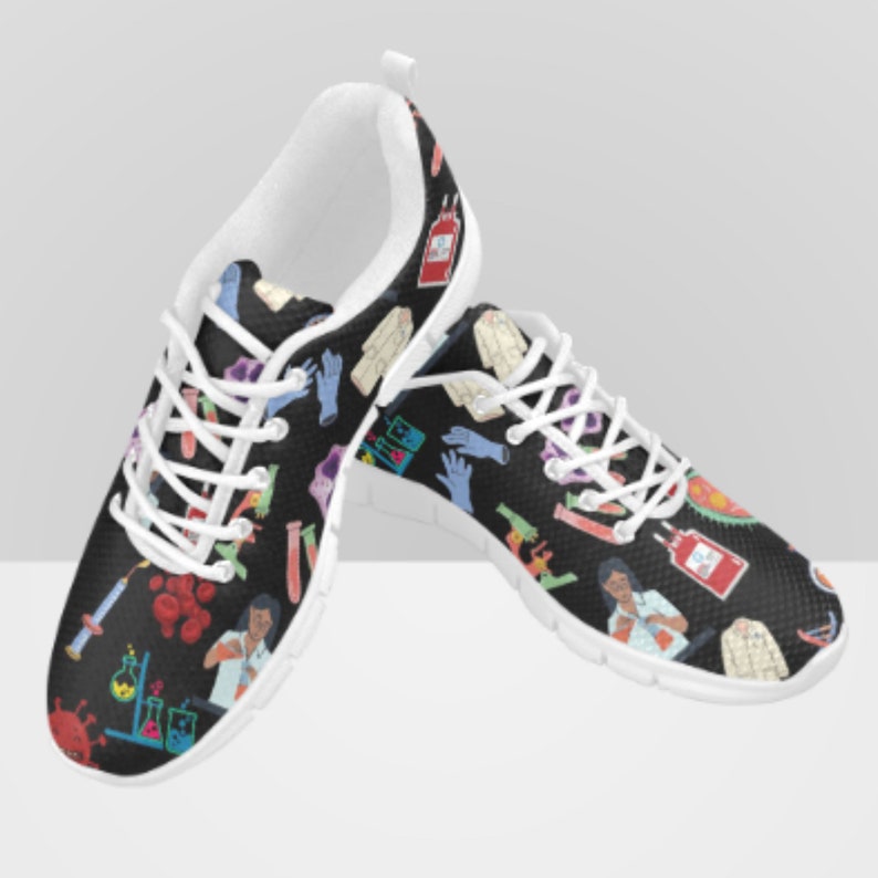 MEDICAL LAB SCIENCE Custom SneakersFun Lab Scientist Shoes | Etsy