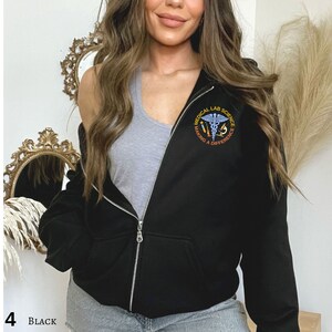 Personalized Medical Lab Science Making a Difference Zip Hoodie, Lab ...