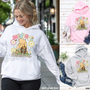 Medical Assistant Pooh Bear Wildflower Sweatshirt, CMA Certified ...