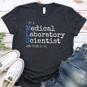 Medical Lab Scientist Shirt, Lab Science Tshirt, Lab Week Gift, Med ...