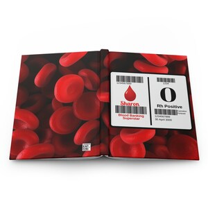 Personalized Blood Bank Journal, Medical Lab Science, Lab Week Gift ...