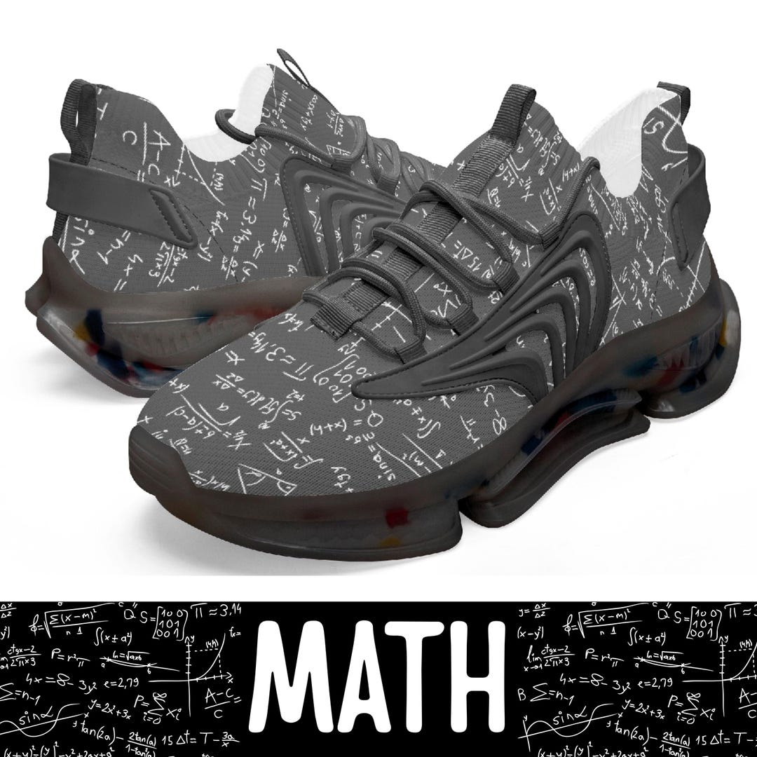 Math Teacher Shoes, First Day of School Math New Teacher Graduation ...