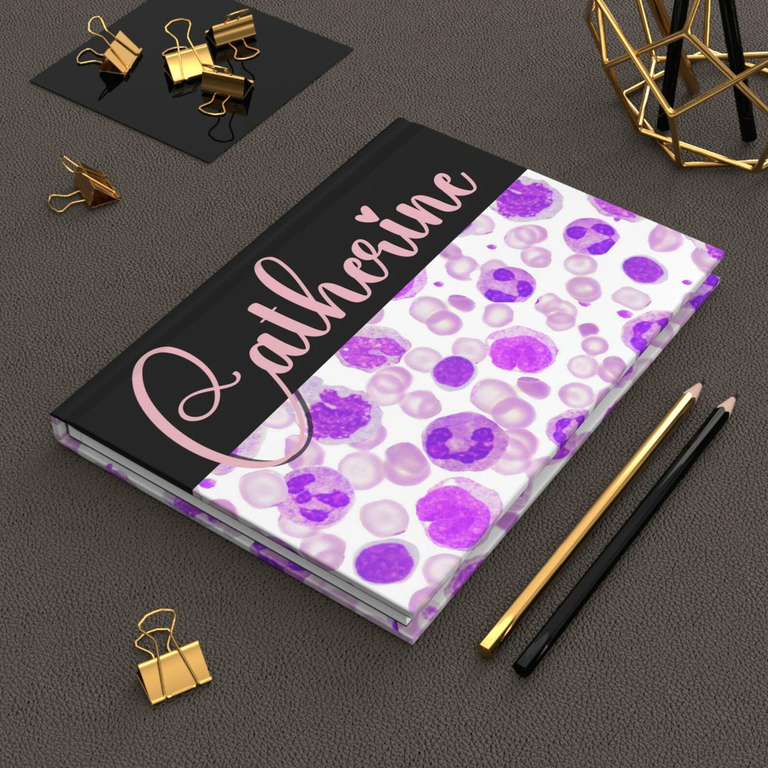 Personalized Blood Differential Journal, Hematology Gift, Oncology ...