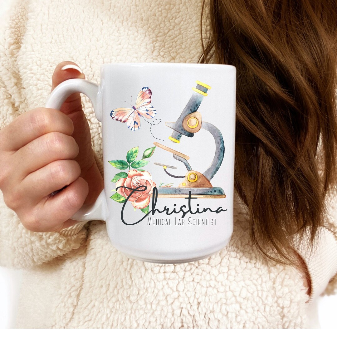 PERSONALIZED MEDICAL LAB Science Mug,lab Scientist Mug,graduation Gift ...