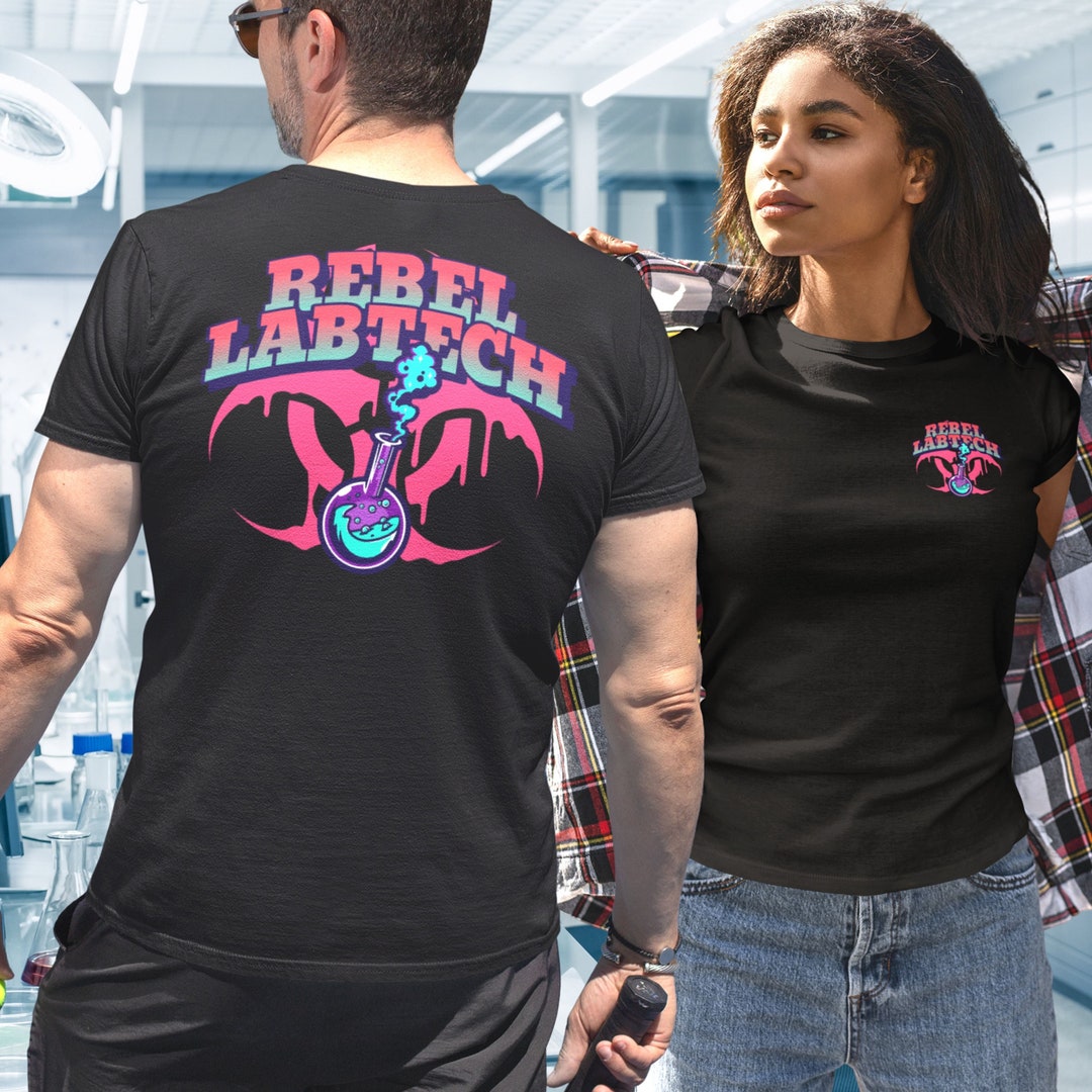 REBEL LAB TECH Shirt Medical Lab Science Research Shirt Vet - Etsy