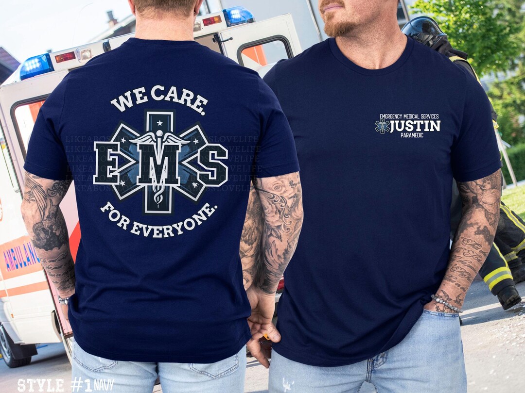 Personalized EMS Paramedic Shirt, EMS Week 2025 Shirt, Emergency ...