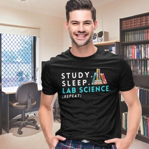 LAB SCIENCE STUDENT Shirt, Lab Tech Shirt, Lab Scientist Tshirt ...