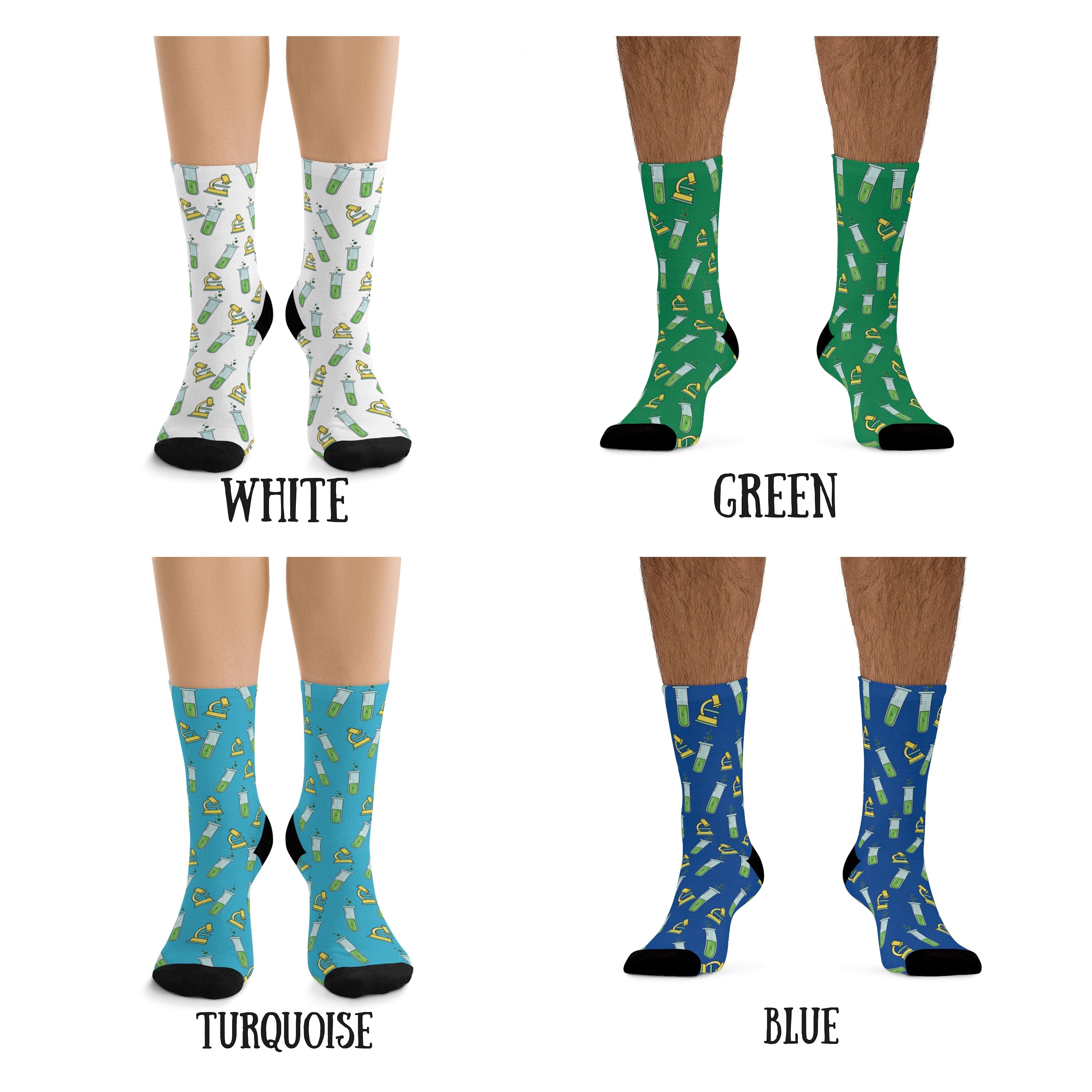 CHEMISTRY SOCKS Medical Lab Science Lab Week Chemistry | Etsy