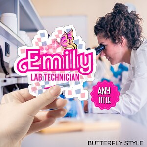 Personalized Any Title Sticker, Medical Lab Scientist Graduation Lab ...
