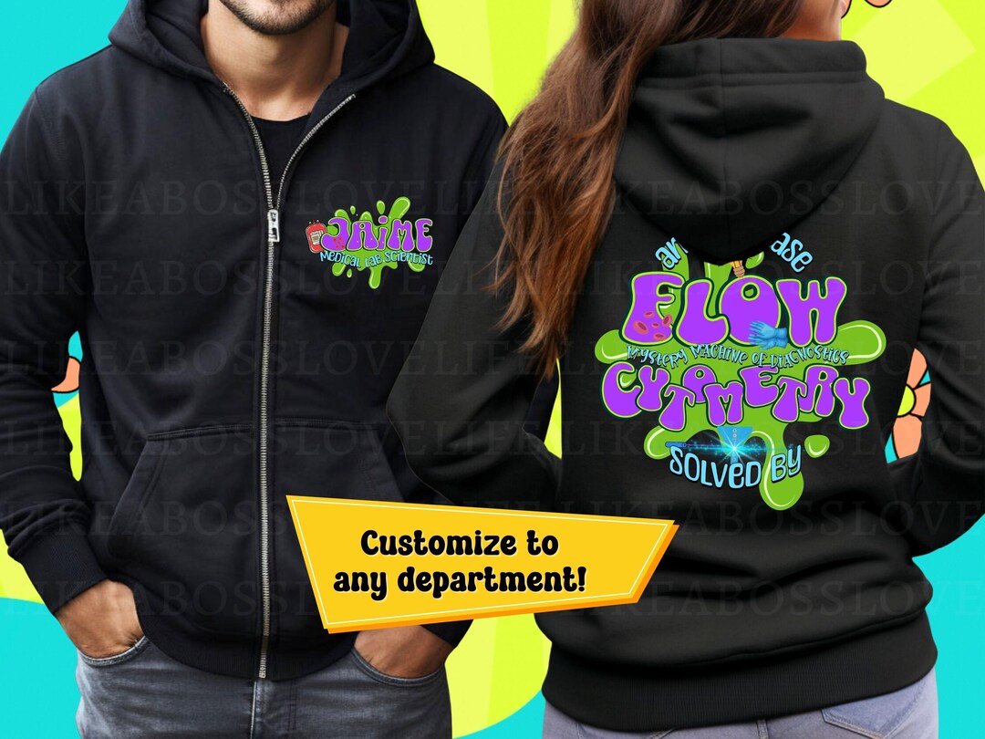 LAB WEEK 2025 Personalized Zip Hoodie, Medical Lab Science, Lab Tech ...