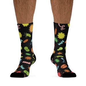 MICROBIOLOGY SOCKS, Medical Lab Science Graduation Gift, Public Health ...