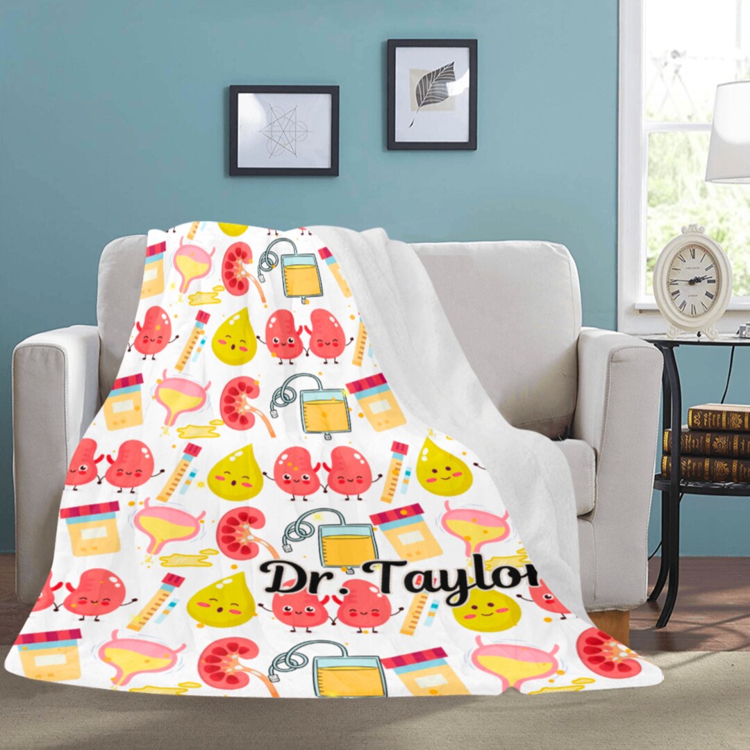 Personalized Urology Blanket, Urology Nurse Blanket, Urologist ...