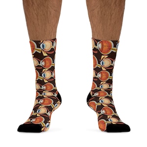 Human Eyeball Socks, Eye Anatomy Socks, Ophthalmology Assistant Gift ...