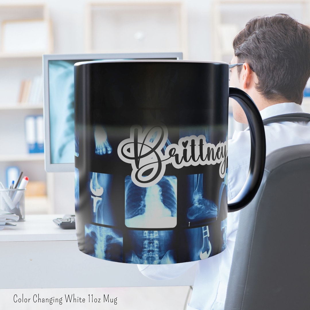 Radiology Color Morphing Mug, Xray Tech Mug, Radiologist Gift, Rad Tech ...